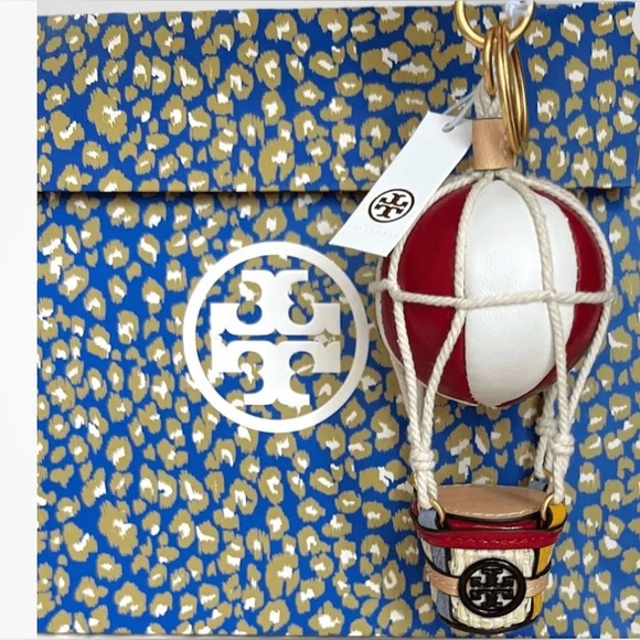 Tory Burch | Accessories | Authentic Tory Burch Hot Air Balloon Key Fob ...